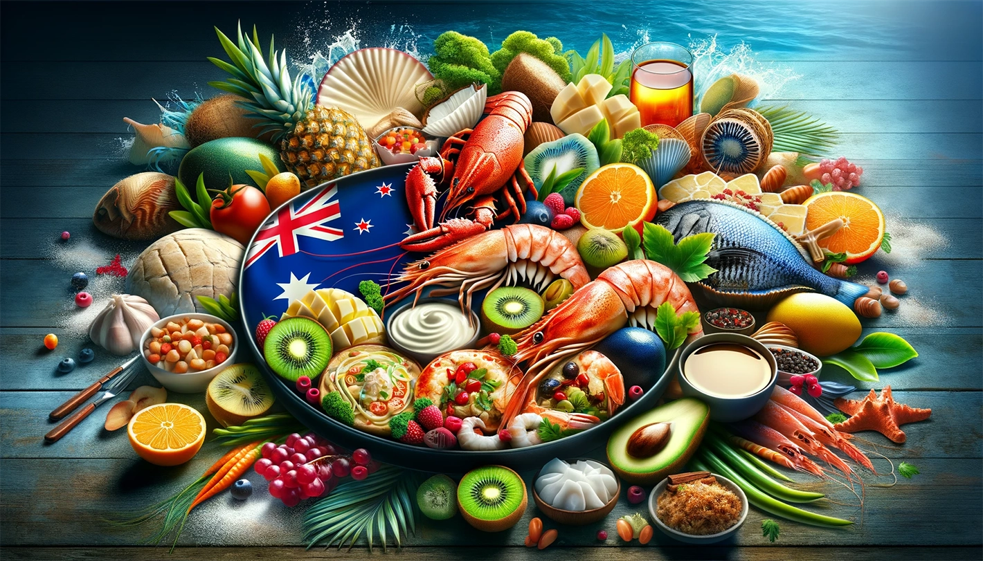 Receitas da Oceania - Receitas de A a Z